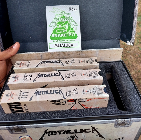 Metallica | Other | Metallica Live Sht Binge Purge Collection Box ...